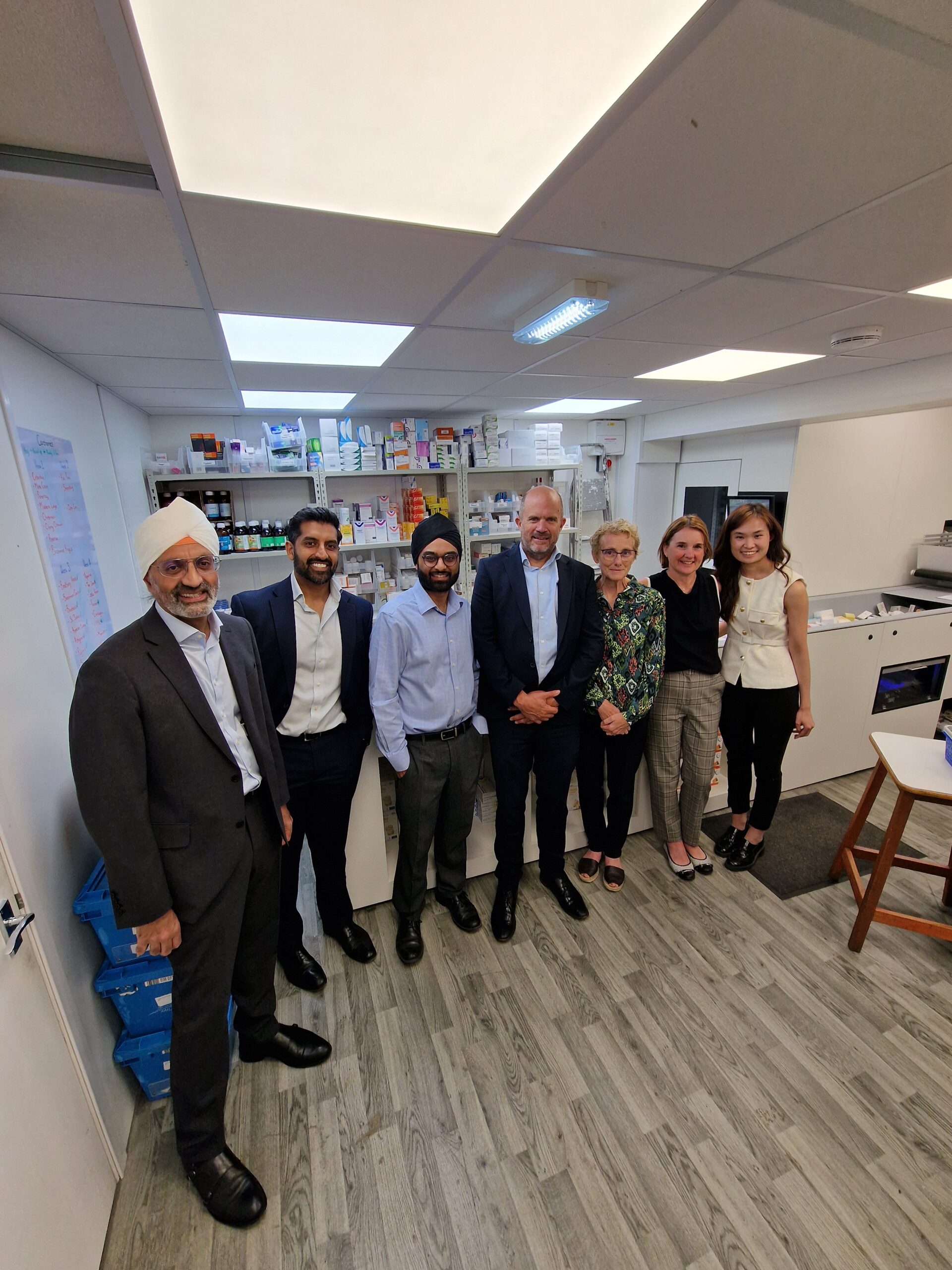 National NHS leaders visit pioneering Orpington pharmacy to see how ...