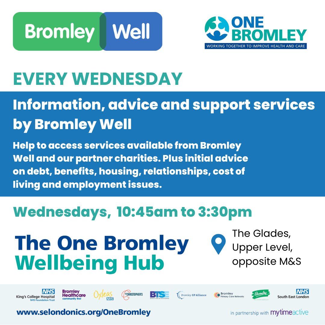 One Bromley Wellbeing Hub - South East London ICS