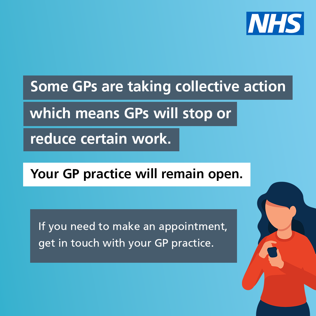 GP action - your GP practice is open - South East London ICS
