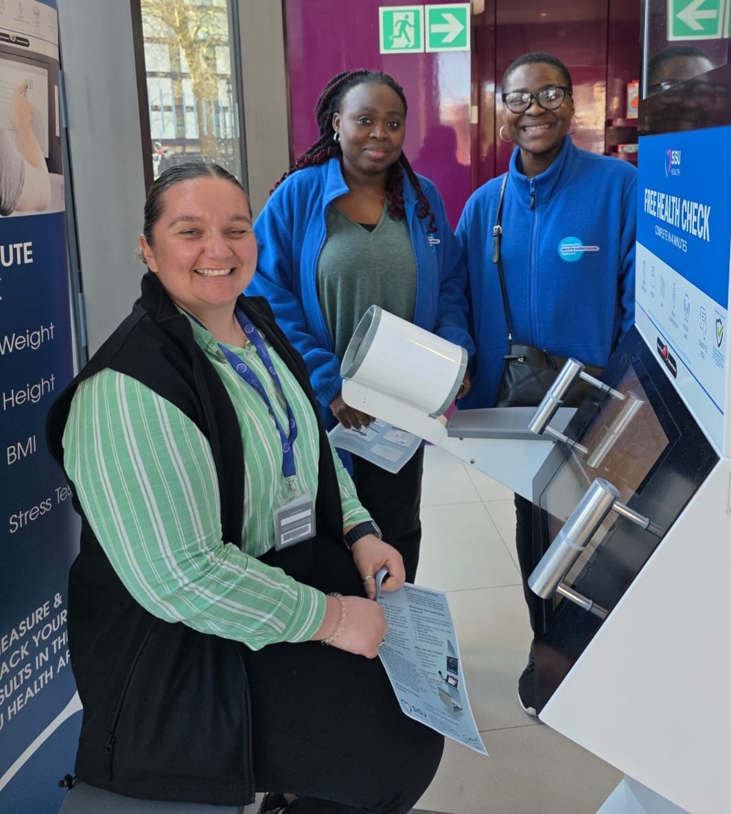 Free health check kiosks in Southwark - South East London ICS