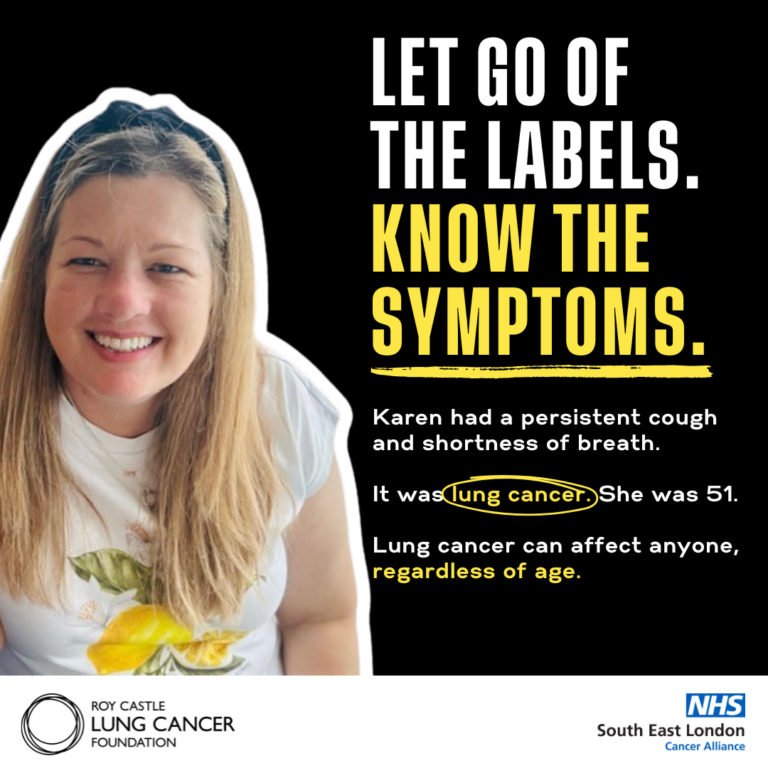 Let Go of the Labels: new lung cancer awareness campaign launches in ...