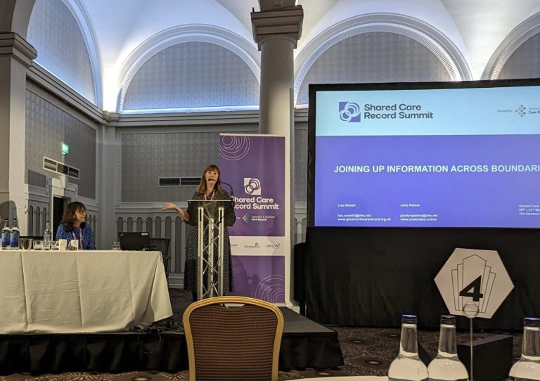 London Care Record showcased on the national stage - South East London ICS
